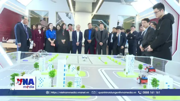 Phòng STEM và AI học đường - Lan toả mô hình chuyển đổi số giáo dục